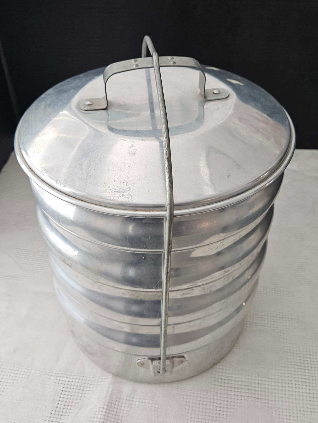 Vintage Historic REGAL (5-tier) Stackable Aluminum Lunch Boxes ...