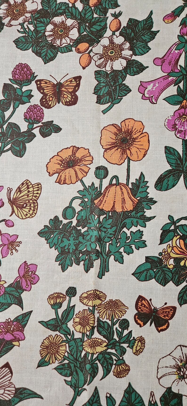 Rare SUMMER FLOWERS, NEW Vintage Signed Pat Albeck for the National ...