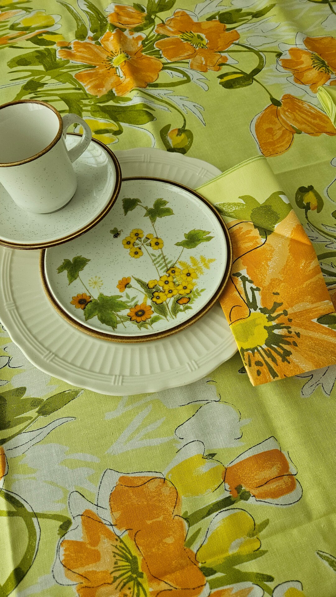 SUMMERSHINE. Set of 9 NEW (NIP) Vintage Vera Neumann Rectangular 52 X ...