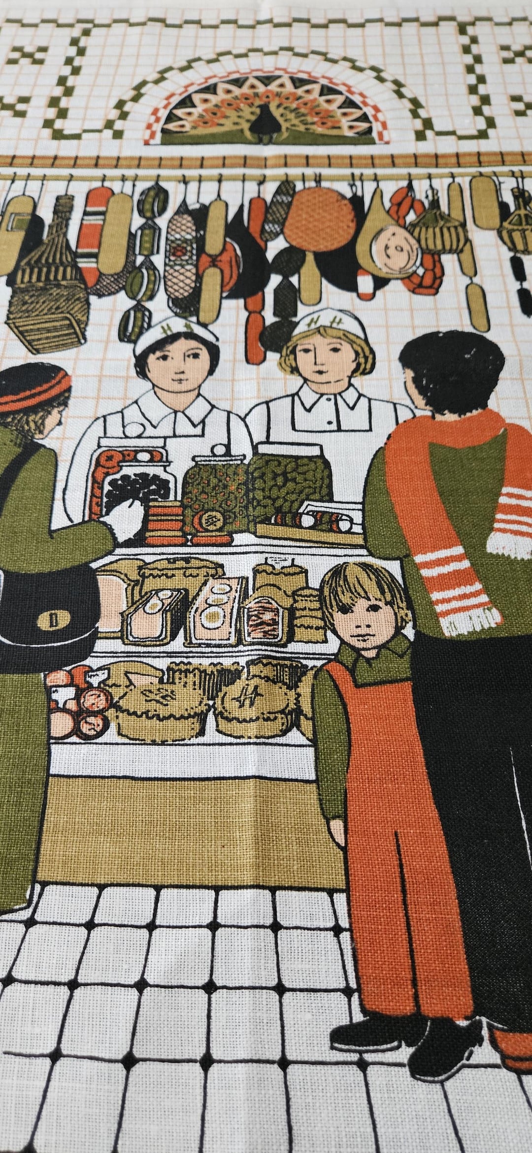 Enter a Different World at HARRODS, New Vintage Pat Albeck for Harrods ...