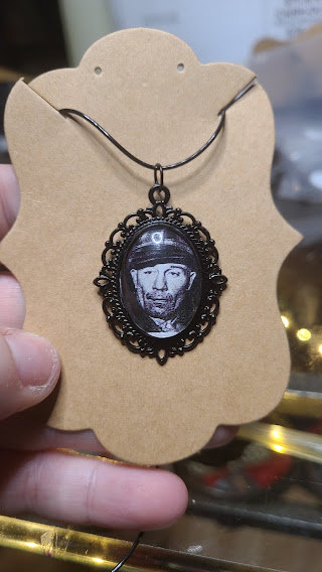 Ed Gein, Skin, Butcher, Gift, Necklace, Handmade Jewelry, Serial ...