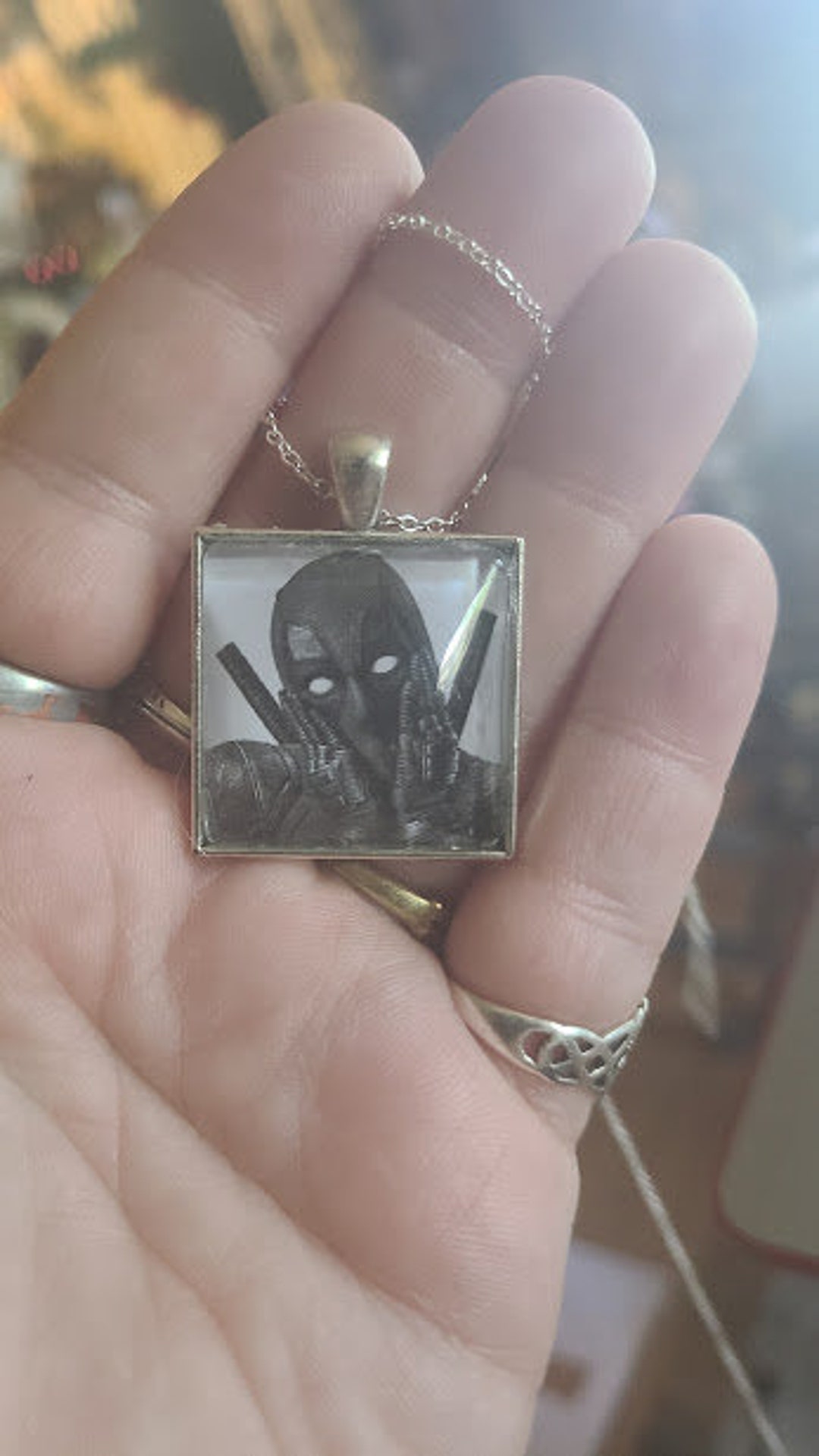 Deadpool, Deadpool Necklace, Ryan Reynolds, Wade Wilson, Wade Wilson ...