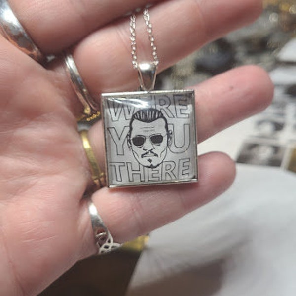 Johnny Depp Necklace - Etsy