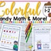 Colorful Candy Math & More Activities for 1st and 2nd Grades - Etsy