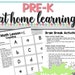 Pre-k at Home Learning Activities Week #6 - Etsy