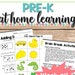 Pre-k at Home Learning Activities Week #4 - Etsy