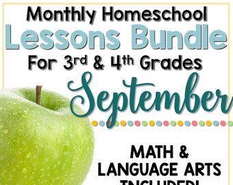 2nd Grade Homeschool Curriculum for Reading Comprehension and - Etsy