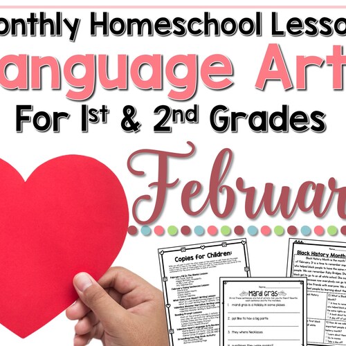 December Homeschool Lessons for 1st and 2nd Grade Math & - Etsy