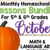 5th Grade at Home Learning Activities Bundle - Etsy
