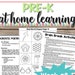 Pre-k at Home Learning Activities Week #8 - Etsy