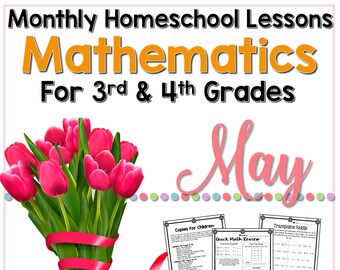 September Homeschool Lessons for 3rd and 4th Grades Math | Etsy