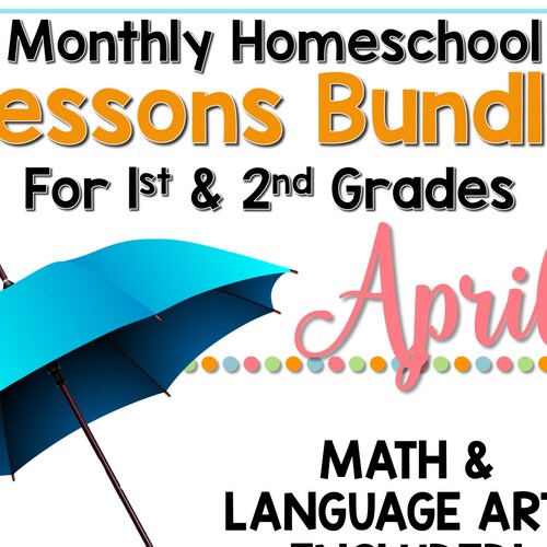 Summer Homeschool Lessons for 1st and 2nd Grades Math | Etsy