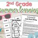 Kindergarten Summer Review Packet/ Learning Activities - Etsy
