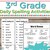 36 Weeks of Spelling for 3rd Grade - Etsy
