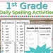 36 Weeks of Spelling for 3rd Grade - Etsy