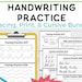 Handwriting Practice: Tracing, Print, and Cursive Bundle - Etsy