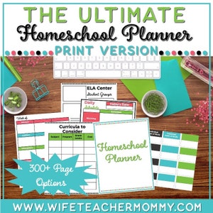 The Ultimate Homeschool Planner print Version - Etsy