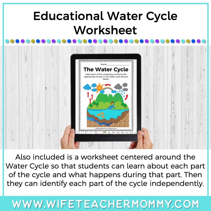 Upper Grades Weather and Water Cycle Thematic Unit Bundle print and ...