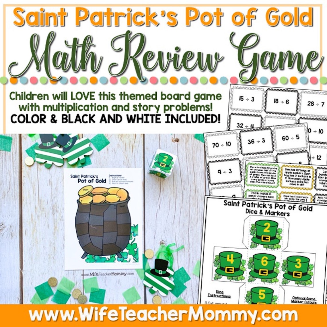 March Homeschool Lessons for 5th and 6th Grades Math - Etsy