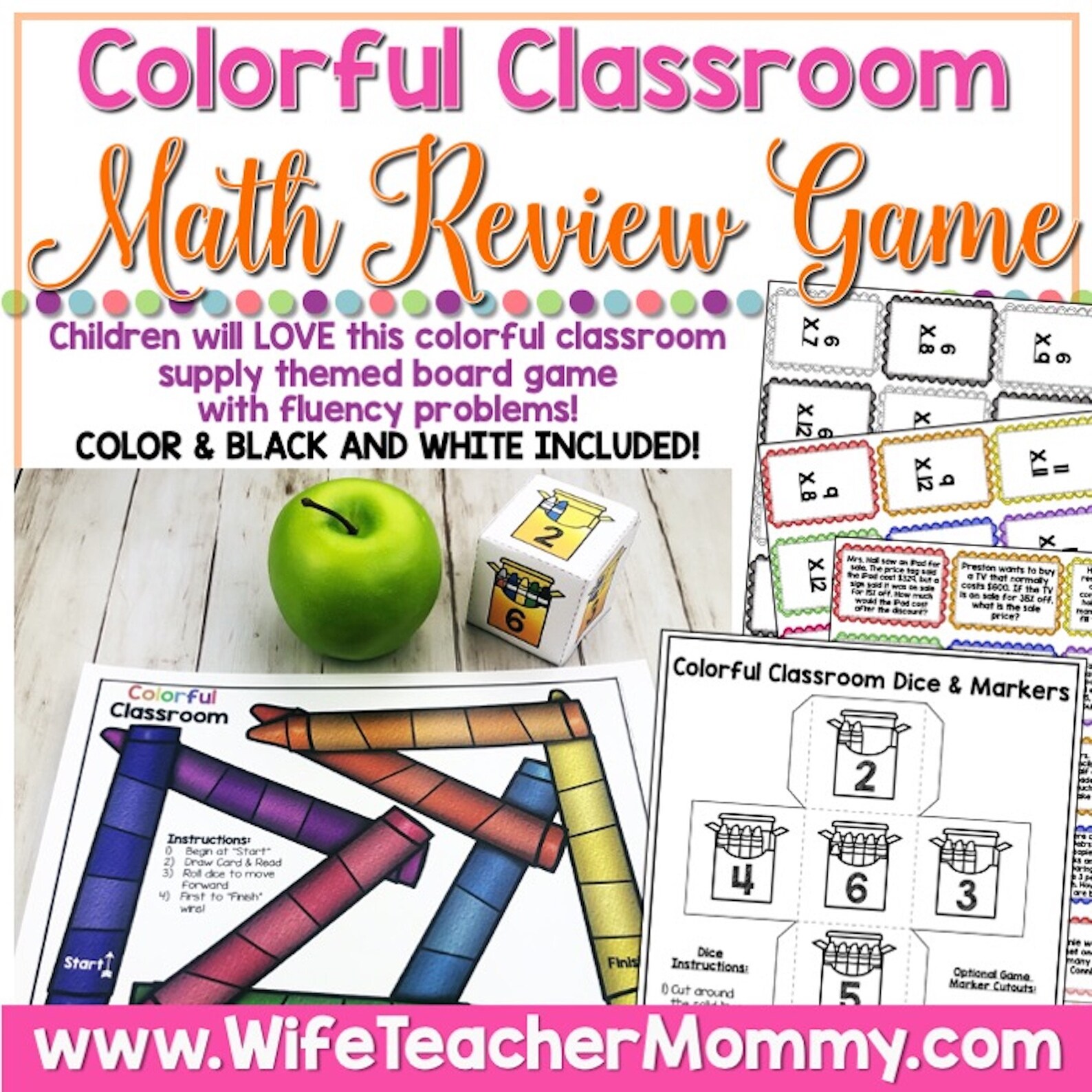 August Homeschool Lessons for 5th and 6th Grades Math - Etsy