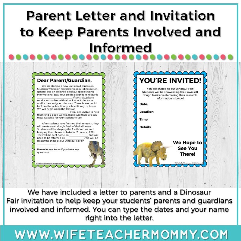 Lower and Upper Grades Dinosaur Research Unit print Version - Etsy