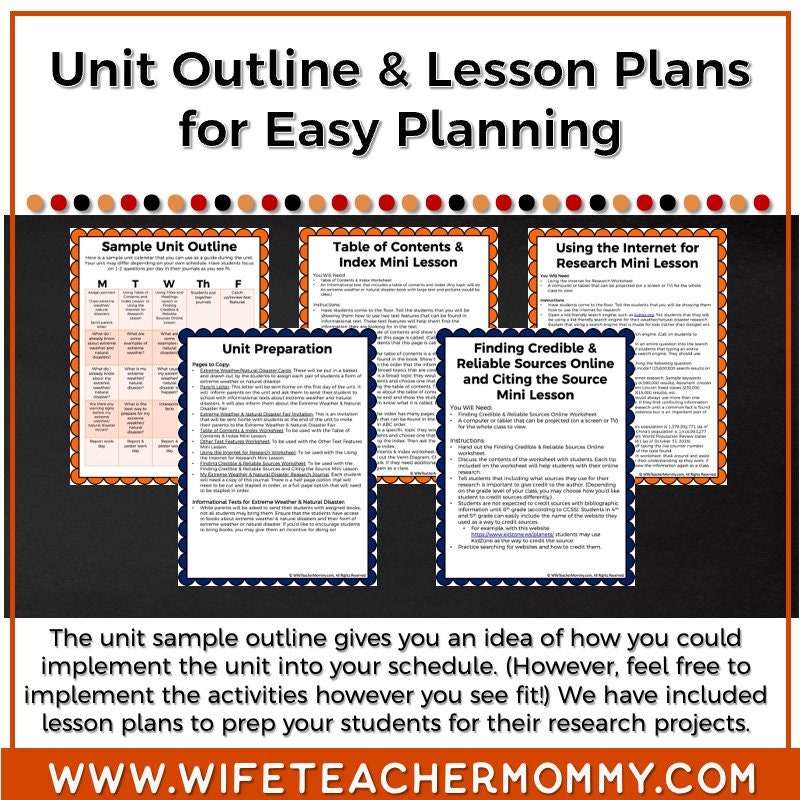 Lower and Upper Grades Extreme Weather and Natural Disasters Research ...
