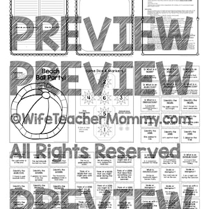 Summer Homeschool Lessons for 5th and 6th Grades Language Arts - Etsy