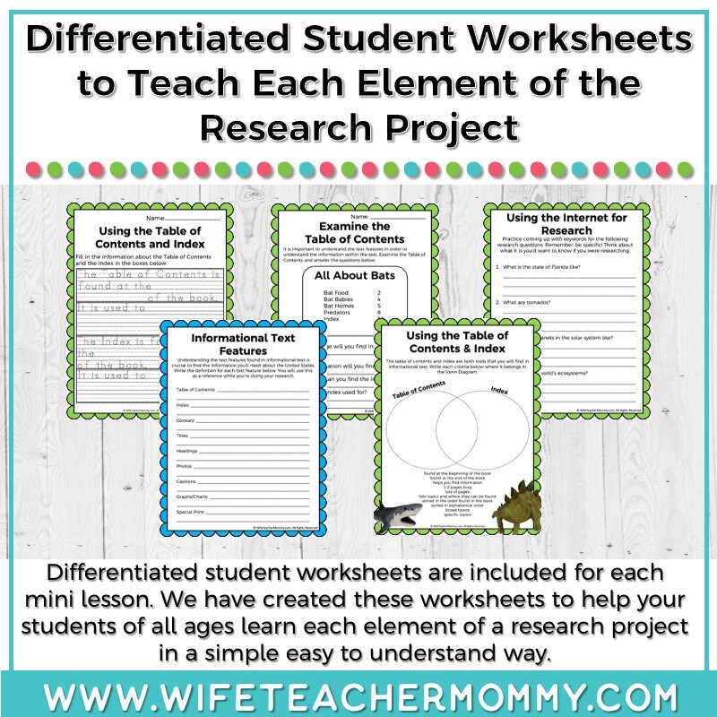 Lower and Upper Grades Dinosaur Research Unit print Version - Etsy
