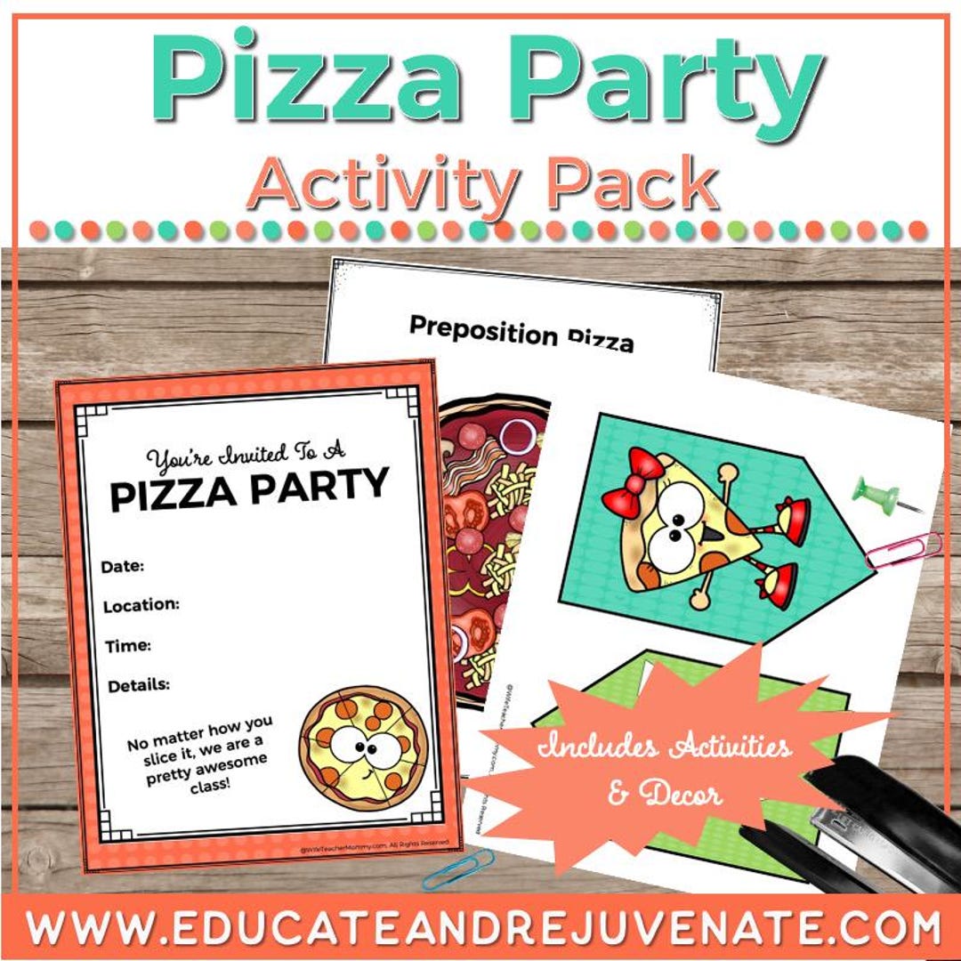 Pizza Party Pack - Etsy