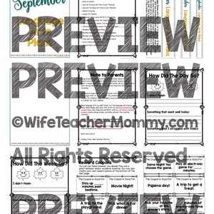 September Homeschool Lessons for 3rd and 4th Grades Language Arts - Etsy