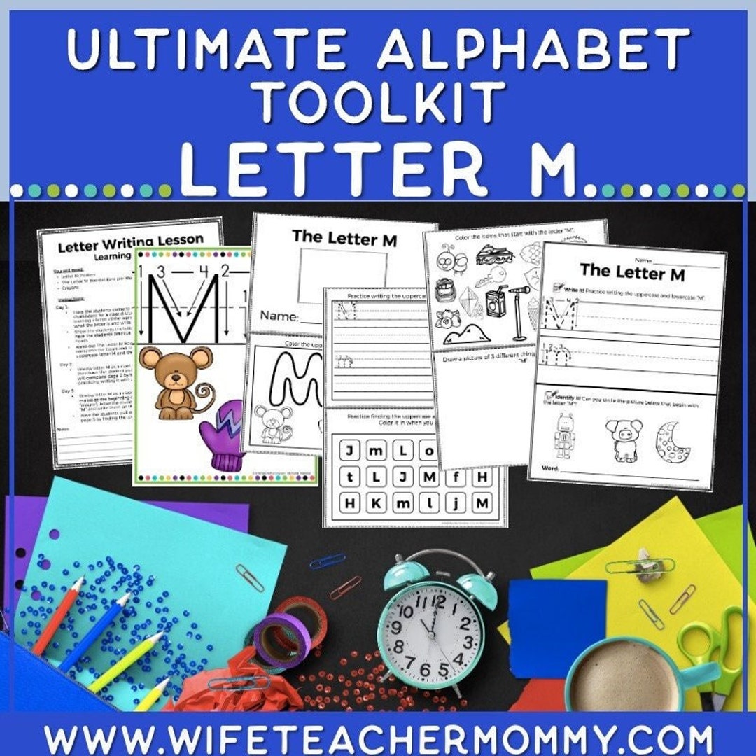 Ultimate Alphabet Toolkit - Letter M - Etsy