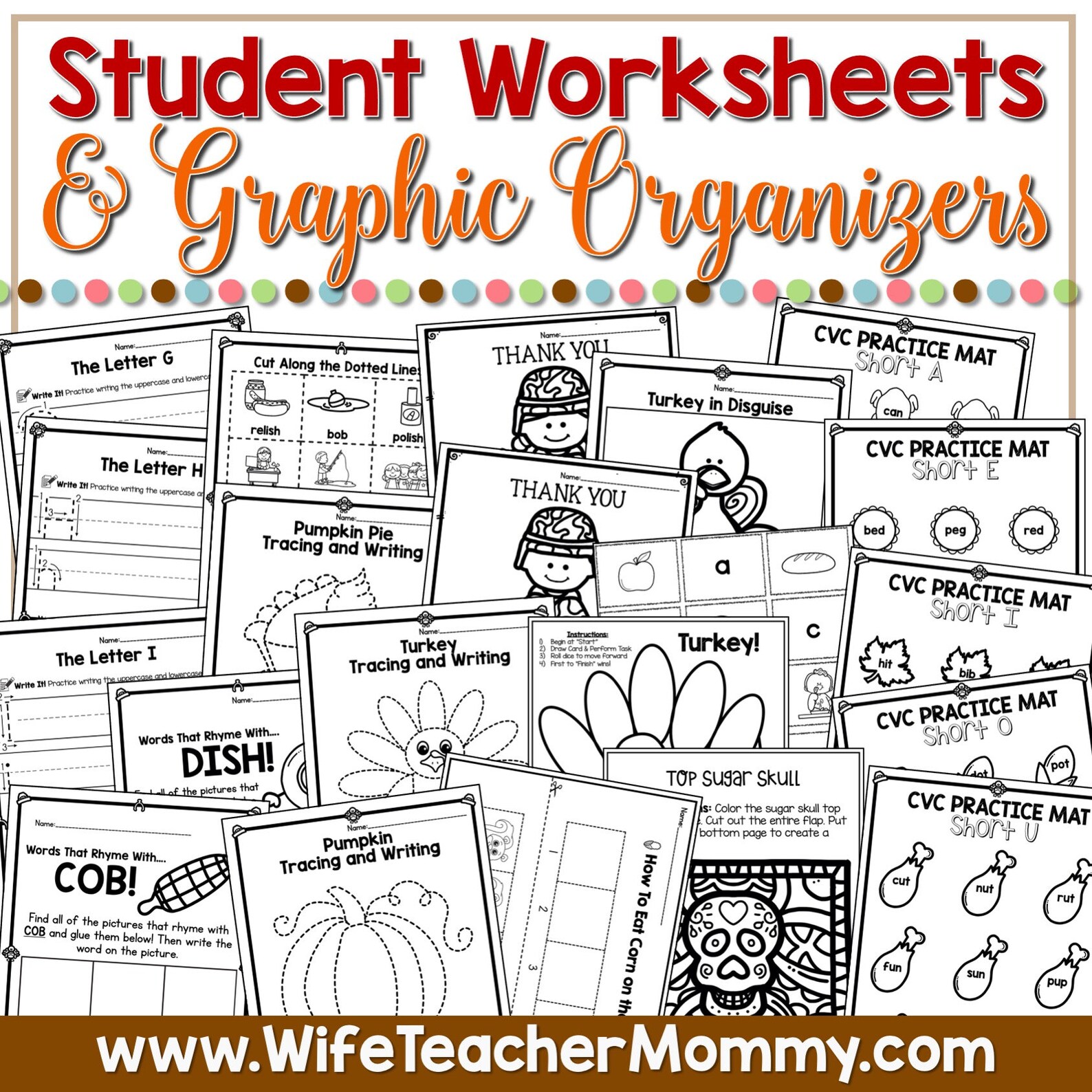 November Homeschool Lessons for Pre-k Language Arts - Etsy