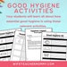 Health & Hygiene for Upper Grades Lesson Plans, Worksheets, and More - Etsy