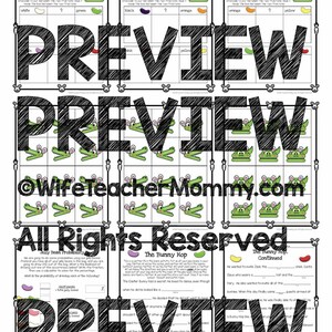 Easter Jelly Bean Math & More for 3rd, 4th, and 5th Grade - Etsy