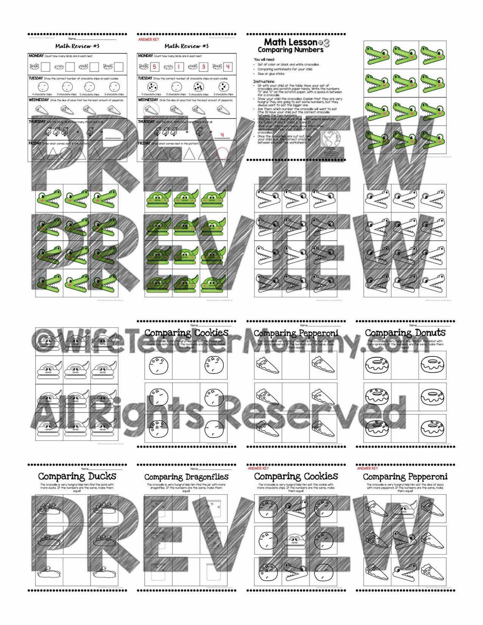 Pre-k at Home Learning Activities Week 3 - Etsy