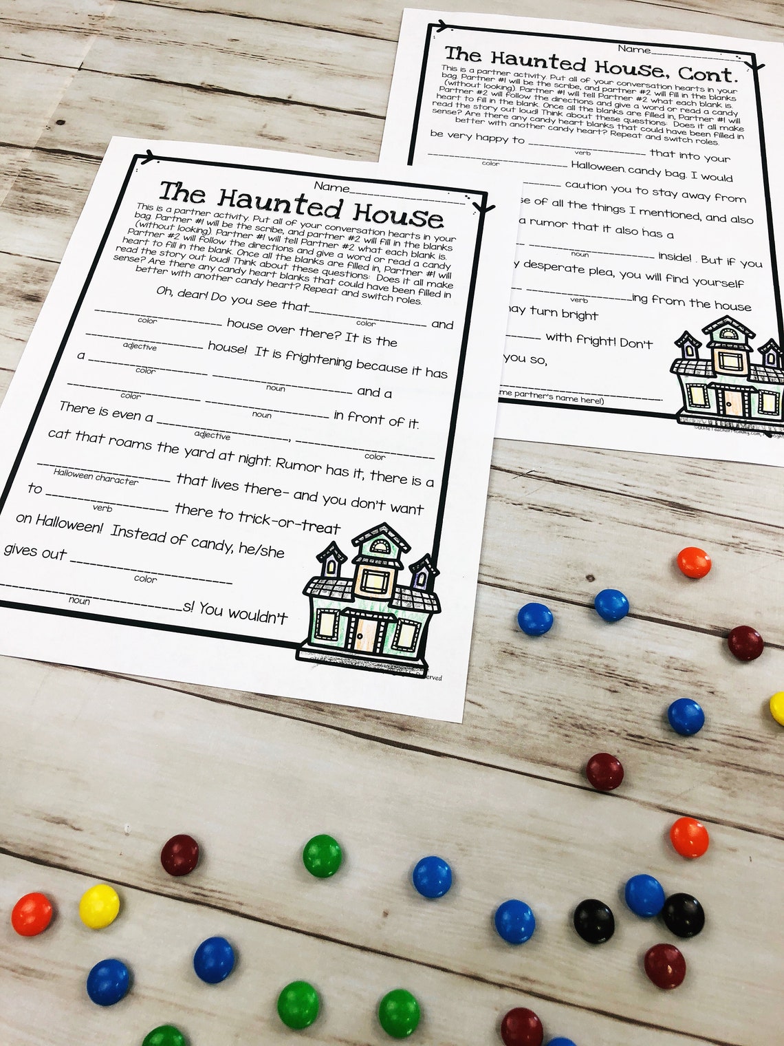 Halloween Candy Math Activities & More for 3rd, 4th, and 5th Grade - Etsy