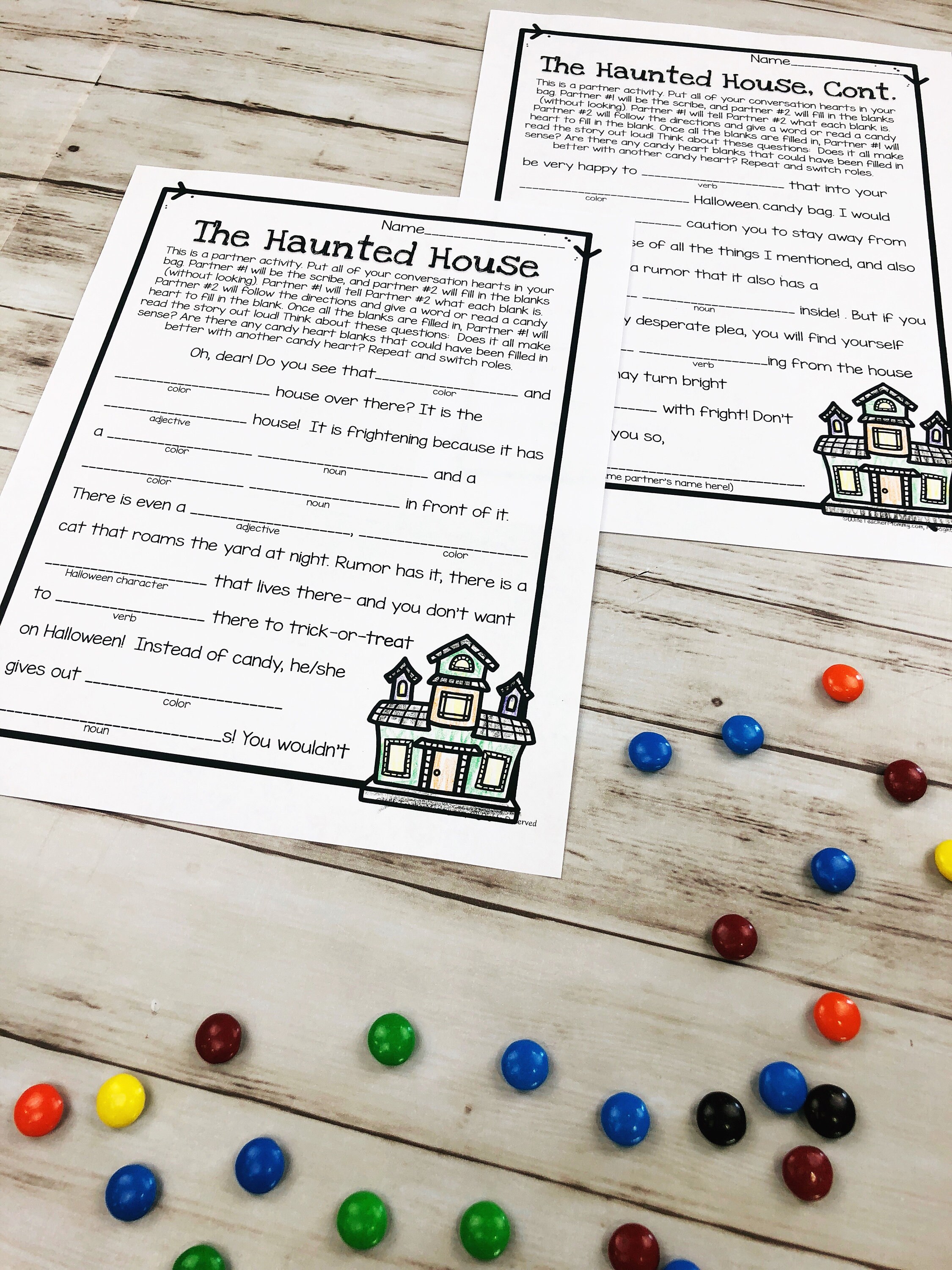 Halloween Candy Math Activities & More for 3rd, 4th, and 5th Grade - Etsy