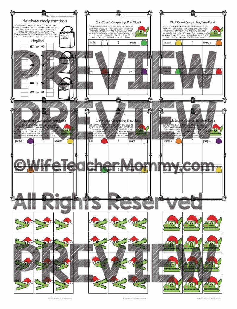 Christmas Gumdrop Math Activities & More for 3rd, 4th, and 5th Grade - Etsy