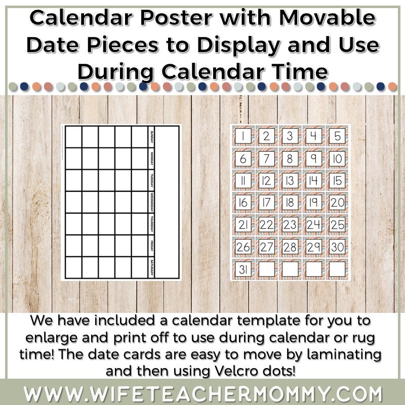 Boho Rainbow Classroom Decor Pack - Etsy