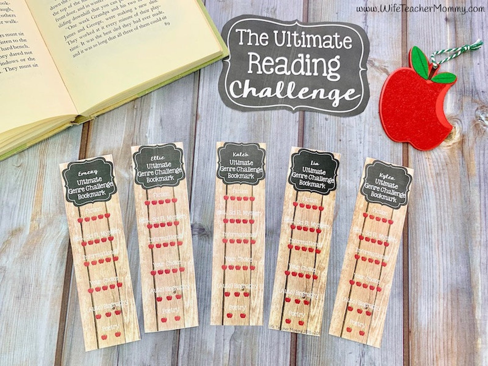 The Ultimate Reading Challenge Editable for Kids Printable - Etsy