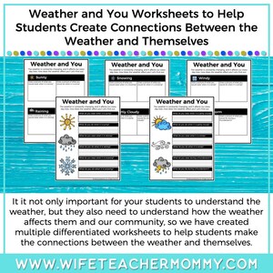 Lower and Upper Grades Water Cycle Thematic Unit Bundle (print and ...