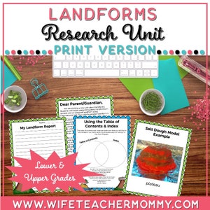 Lower and Upper Grades Science Research Unit Bundle (print Version) - Etsy