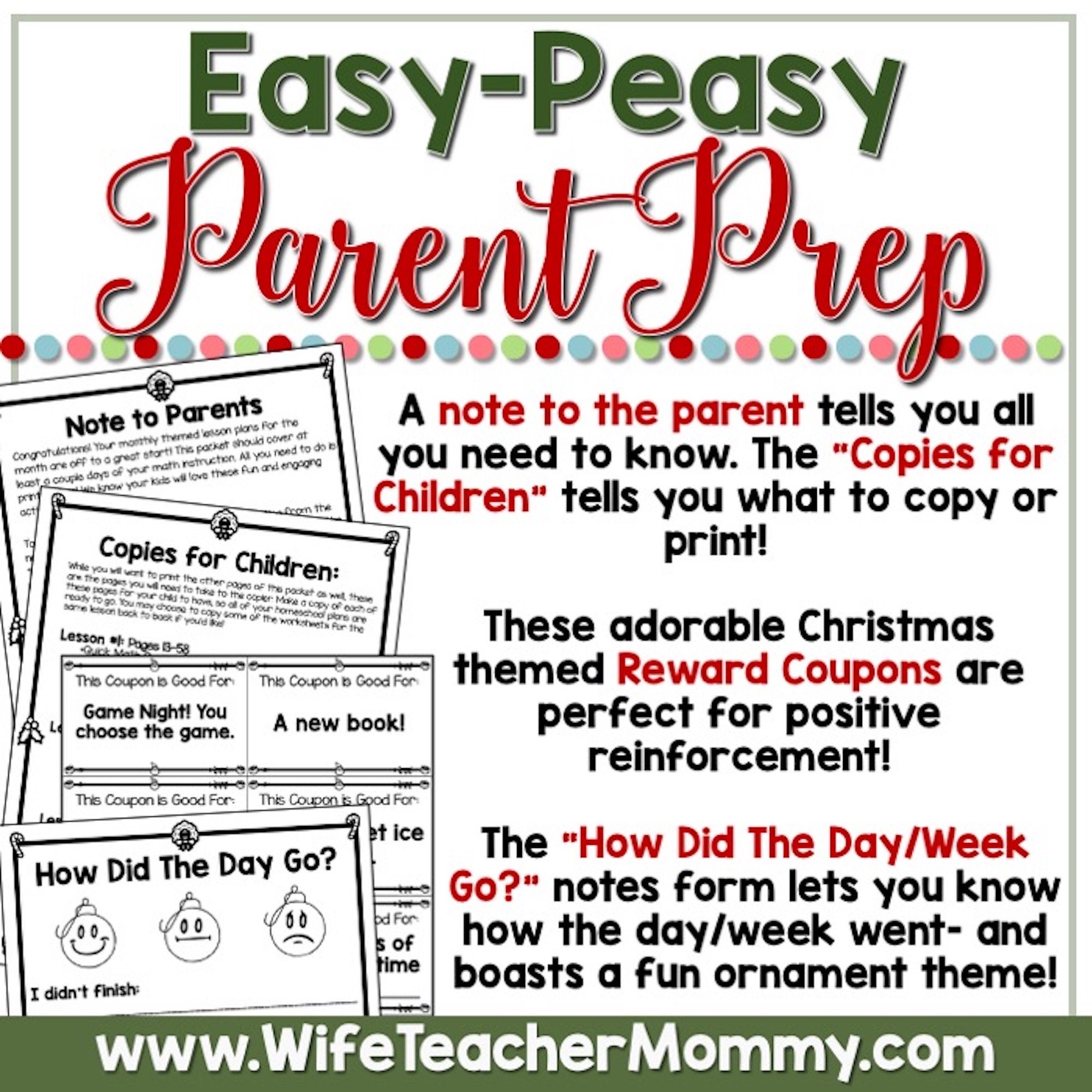 December Homeschool Lessons for 3rd and 4th Grade Math & | Etsy