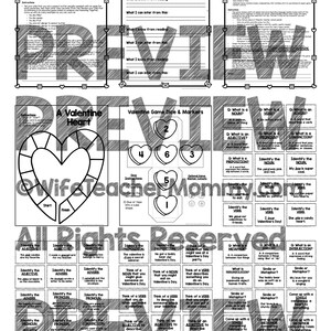 February Homeschool Lessons for 3rd and 4th Grades Language Arts - Etsy