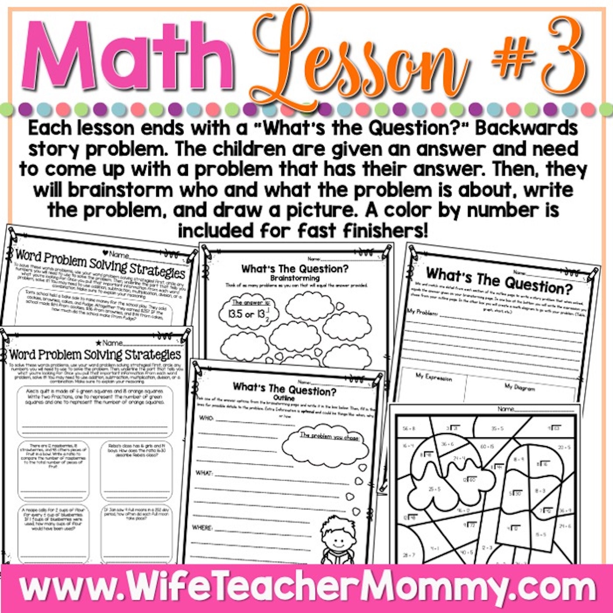 August Homeschool Lessons for 5th and 6th Grades Math - Etsy