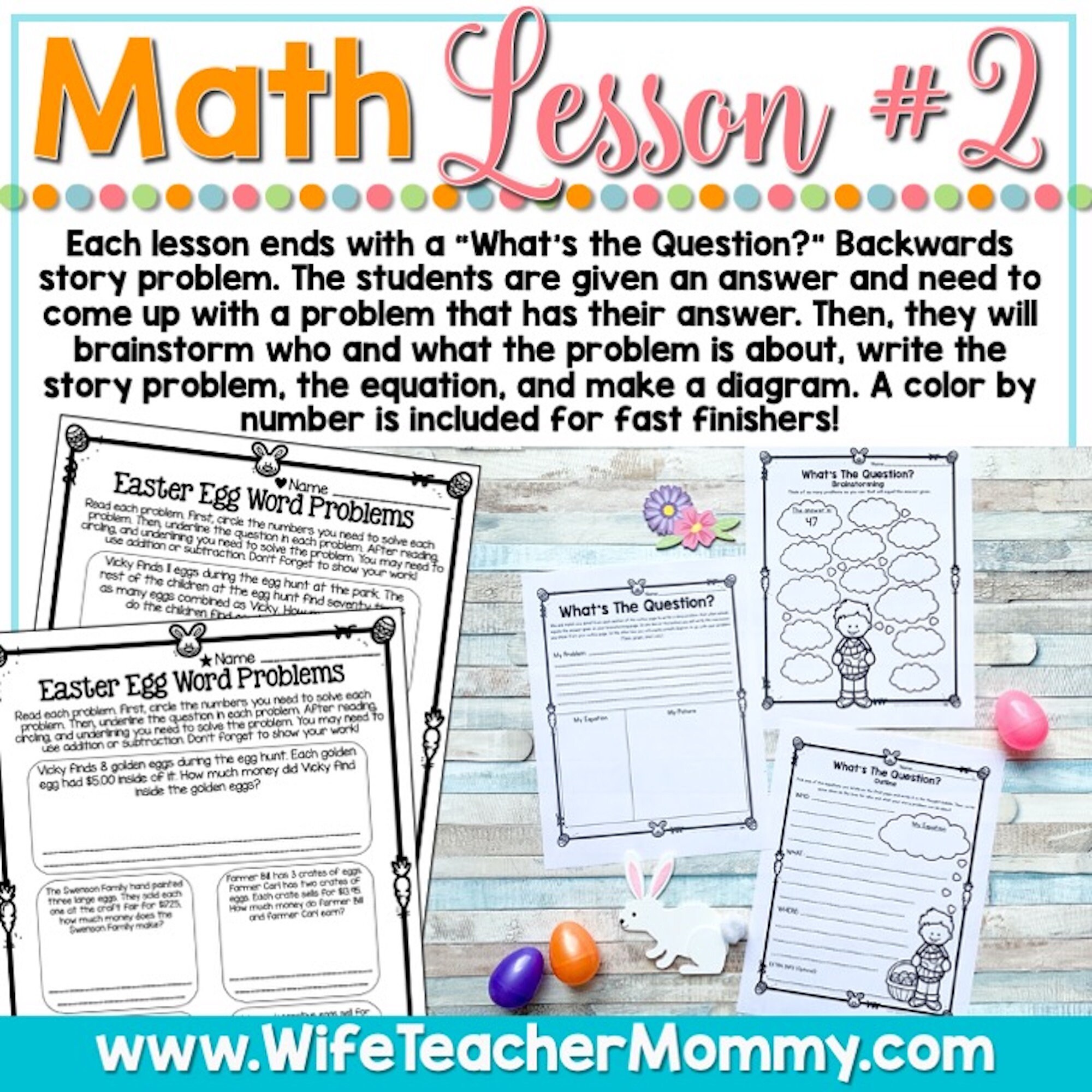 April Homeschool Lessons for 3rd and 4th Grade Math & Language - Etsy