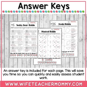 36 Weeks of Math Riddles for 5th Grade - Etsy