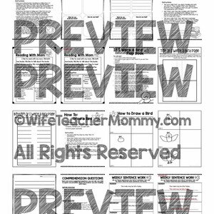 1st Grade at Home Learning Activities Week 3 - Etsy