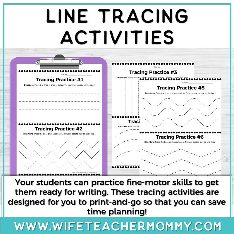 Handwriting Practice: Tracing, Print, and Cursive Bundle - Etsy