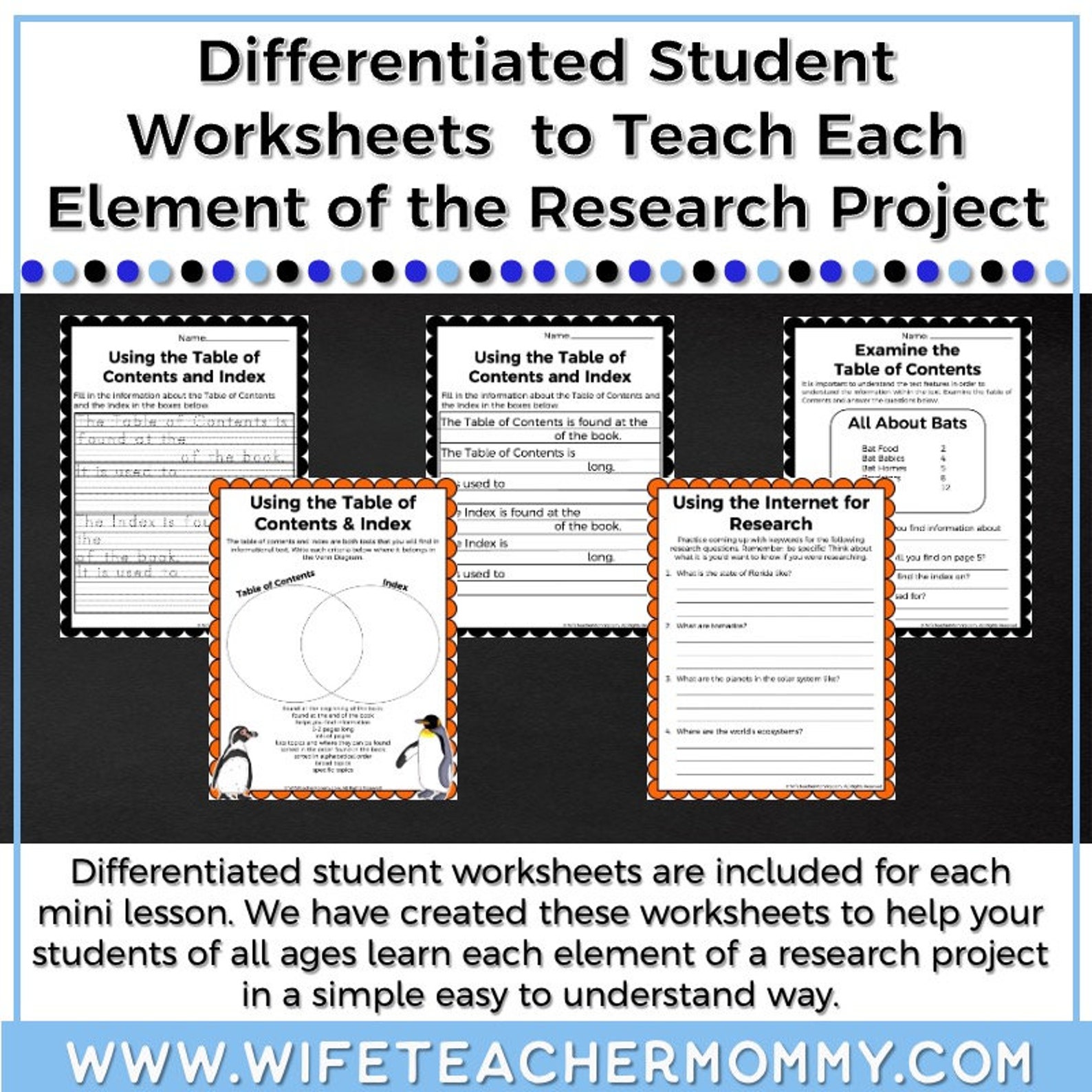 Lower and Upper Grades Penguins Research Unit (print Version) - Etsy